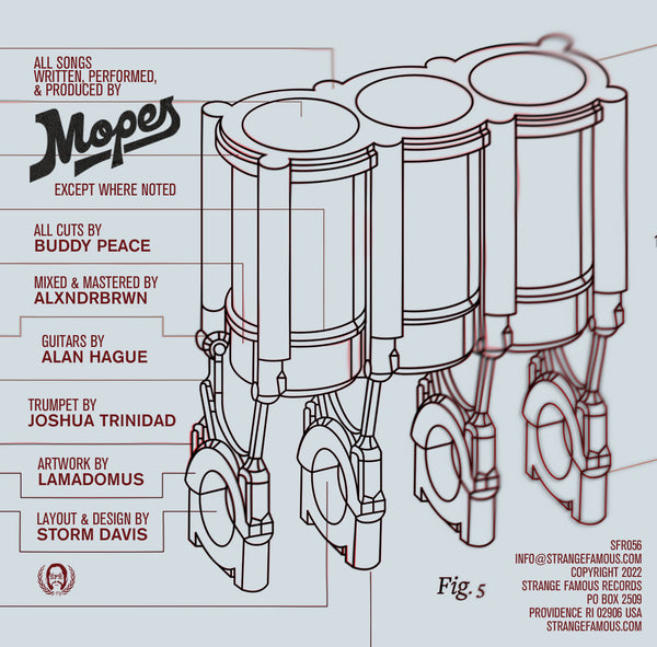 Mopes - Unwound Cassette + MP3 – Strange Famous Records
